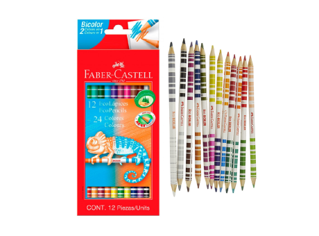 ECOLAPICES 24+3 CARAS Y COLORES — Sansei